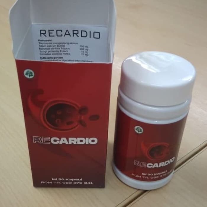 Jual recardio obat herbal atasi tekanan darah tinggi lulus uji.bpom ...