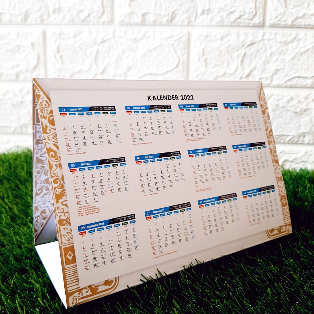 Jual Undangan Kalender 2024 / Undangan Wayang / Undangan Kalender Meja ...