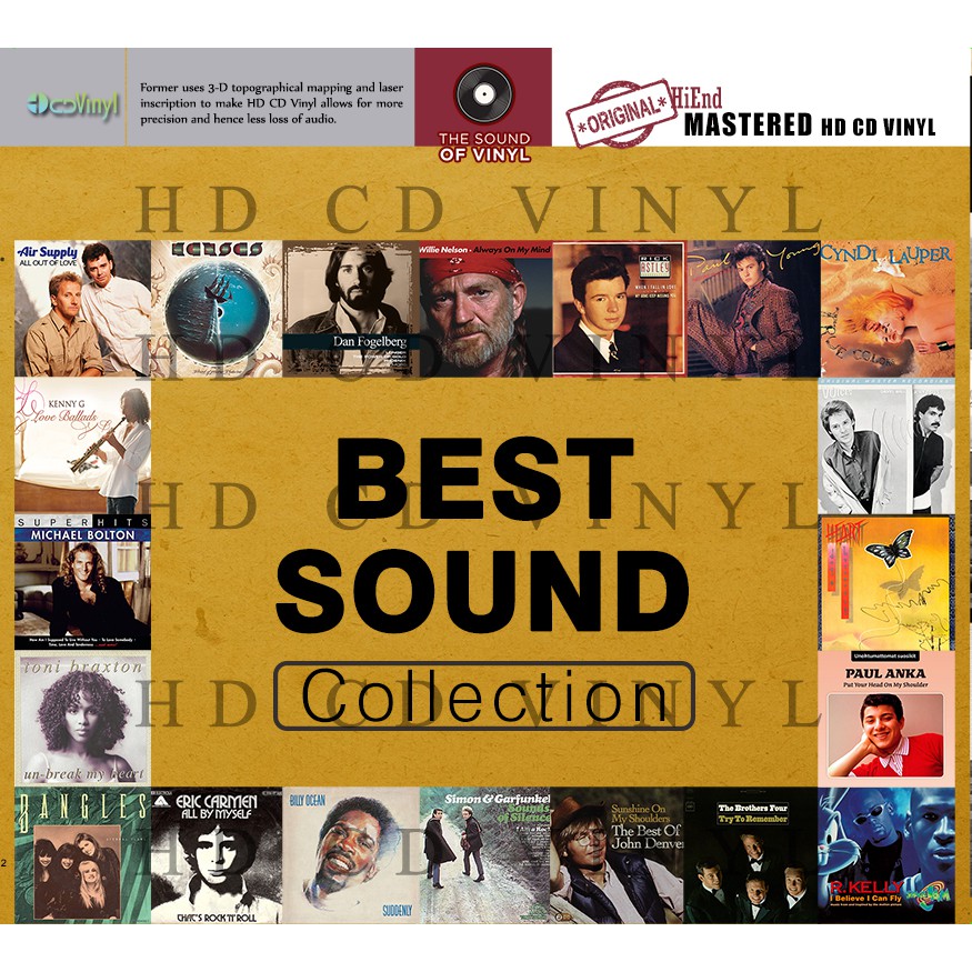 Jual cd audio BEST SOUND COLLECTION * Music BARAT * Album Audiophile SQ ...