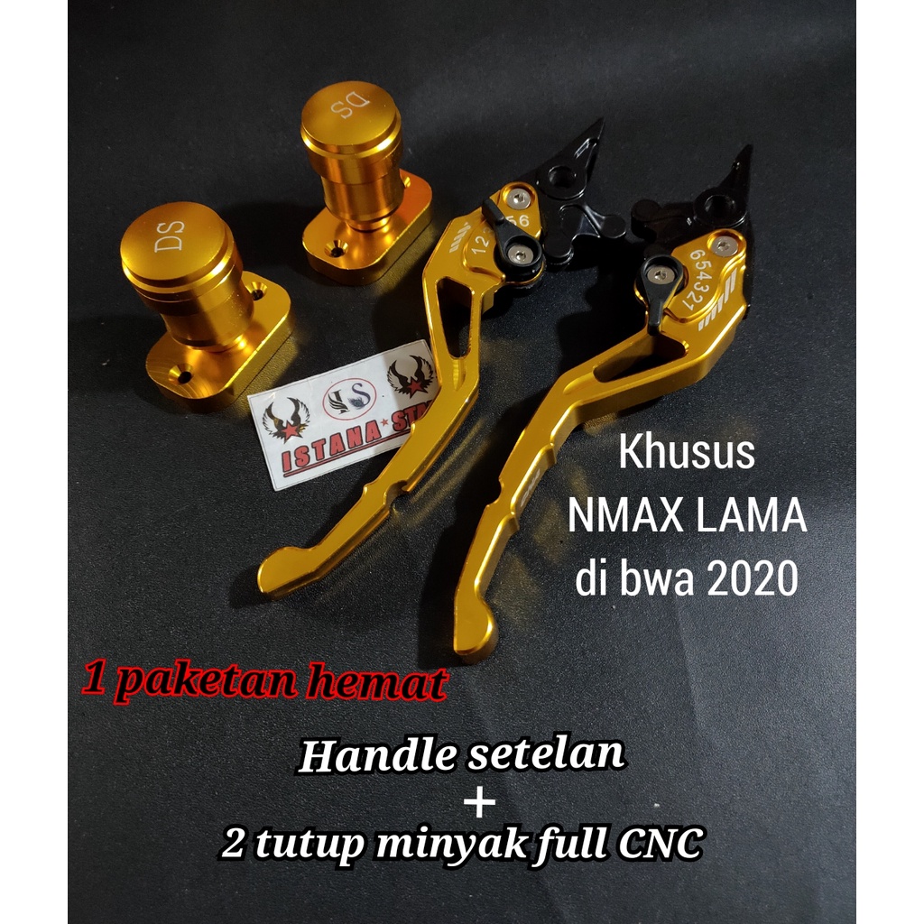Jual 1 PAKET Handel Nmax Handle Tuas Rem Cakram Variasi CnC HANDLE ...