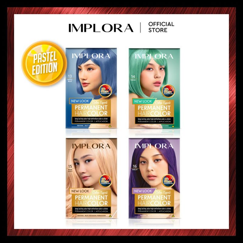 Jual NEW!!! IMPLORA PASTEL EDITION / IMPLORA PASTEL COLOR / IMPLORA ...