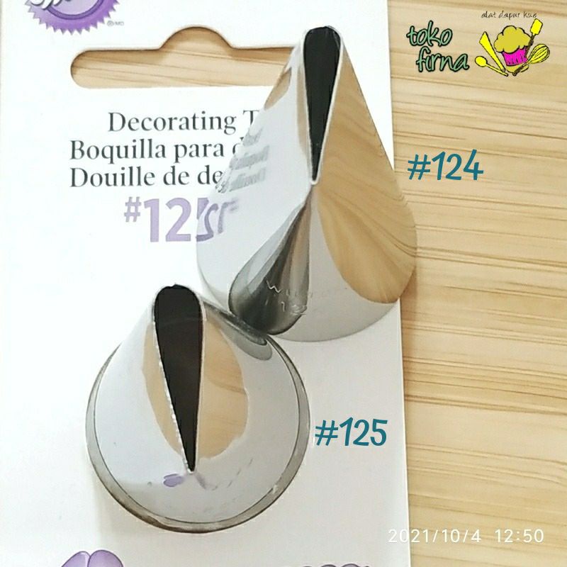 Jual Spuit 125 Decorating Tip - Mawar - Petal - no. 125 | Shopee Indonesia