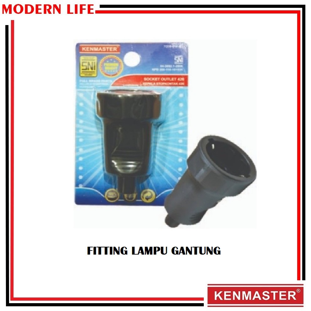 Jual Fitting Lampu Gantung / Socket Outlet / Sambungan Lampu Gantung ...