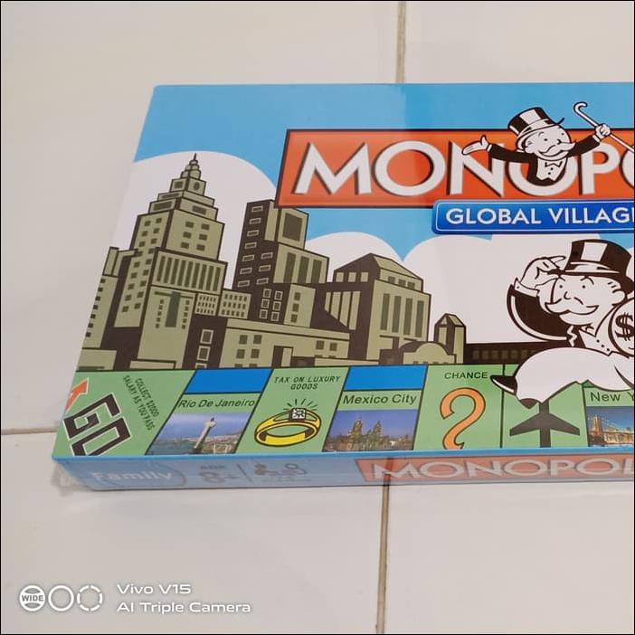 Jual MONOPOLY GLOBAL VILLAGE MAINAN EDUKASI ANAK | Shopee Indonesia