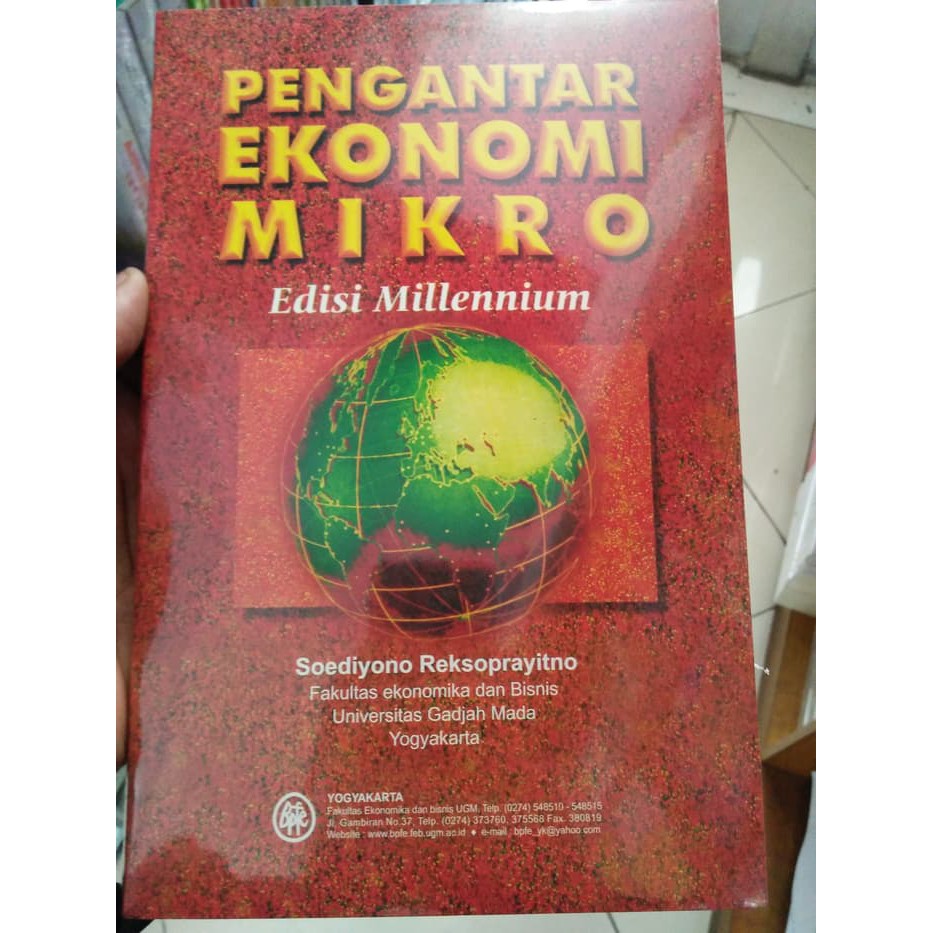 Jual Pengantar Ekonomi Mikro Edisi Milenium - Soediyono Reksoprayitno | Shopee Indonesia