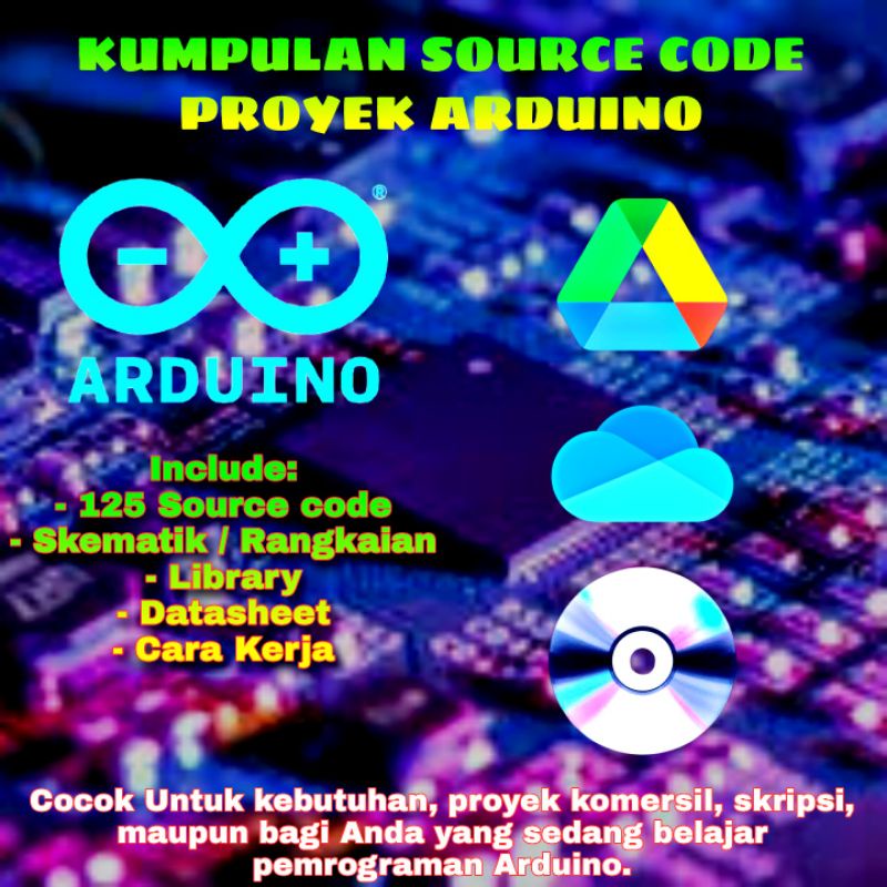 Jual Arduino Source Code Proyek Arduino Script Code Kumpulan Source Code Proyek Arduino
