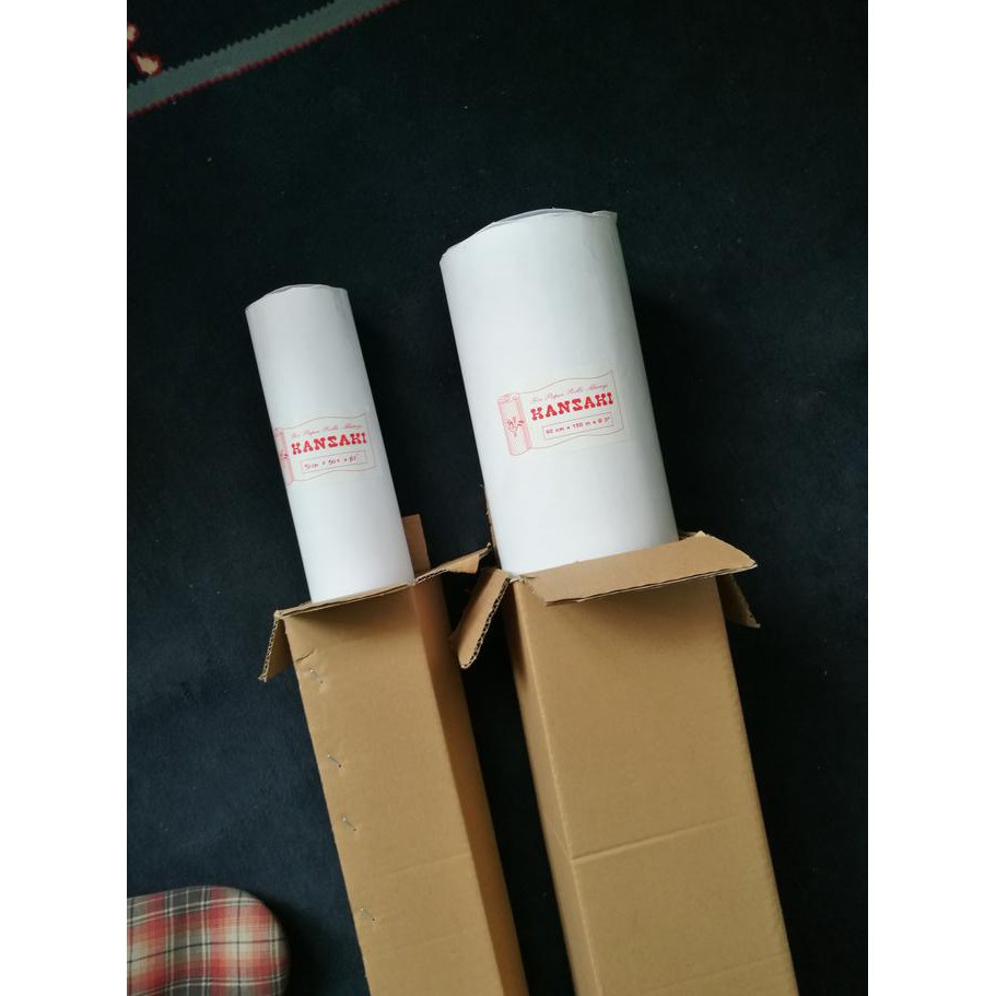 Jual KERTAS HVS ROLL PLOTTER 80 GSM A1 (24") 50 M | Shopee Indonesia