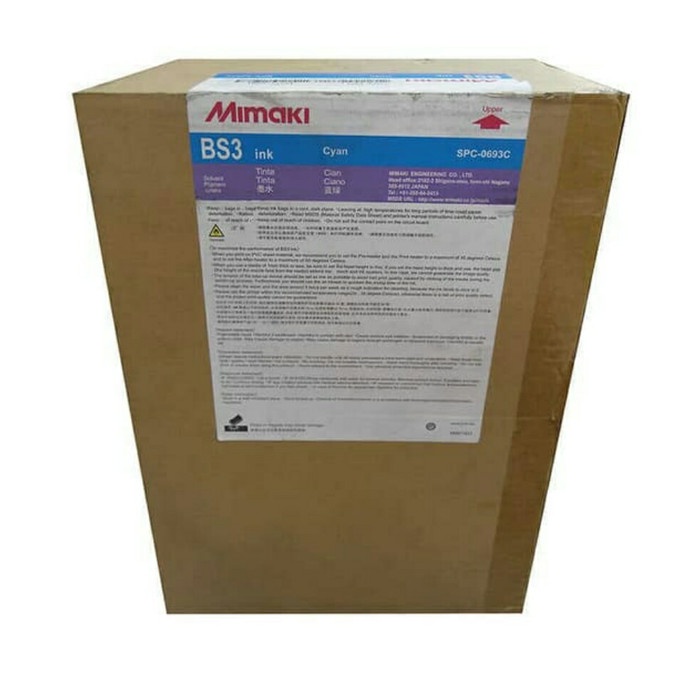 Jual Mimaki Tinta Solvent BS3 2 Liter Original | Shopee Indonesia