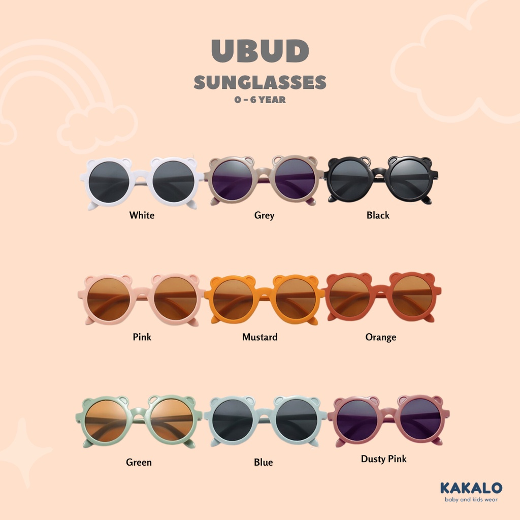 Jual KAKALO Kacamata Anak | Ubud Sunnies (0-8 Tahun) | Shopee Indonesia