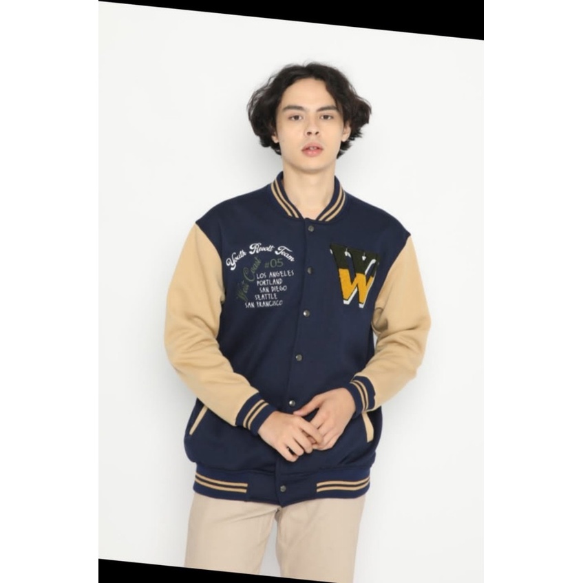 Jual JAKET PRIA - JAKET ERIGO VARSITY - JAKET BOMBER BASEBALL | Shopee ...