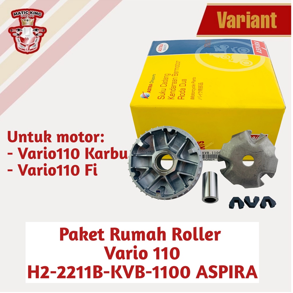 Jual Bosh Rumah roller SET Honda Beat Scoopy Spacy Injeksi Fi 110 ...