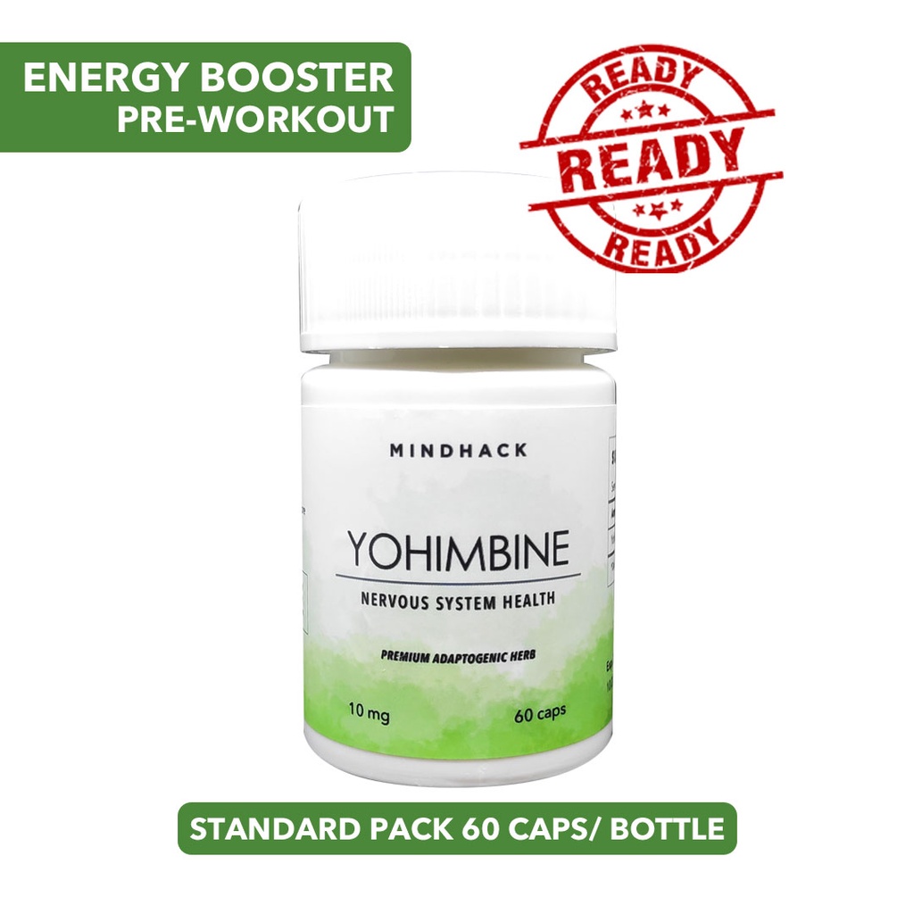 Jual Yohimbine Hcl Energy Booster Pre-workout PWO Fat Burner ...