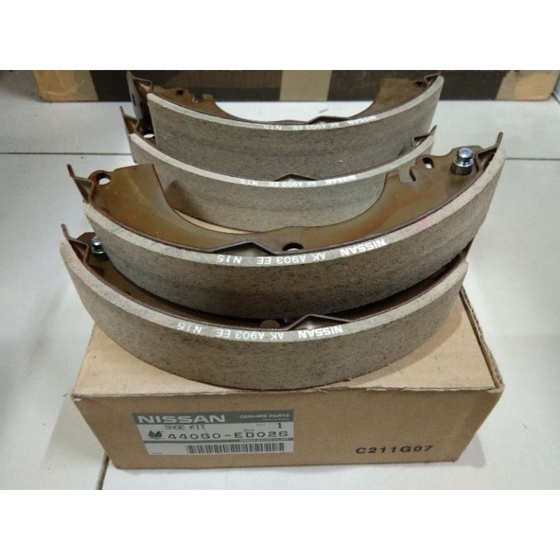 Jual Kampas rem belakang Brake shoe Nissan Livina X-gear XR ORIGINAL | Shopee Indonesia