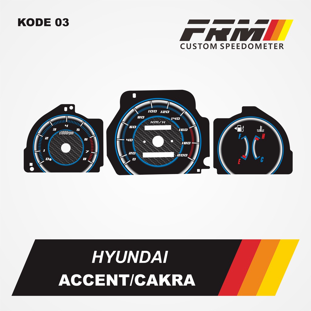Jual Custom speedometer hyundai accent / bimantara cakra | Shopee Indonesia