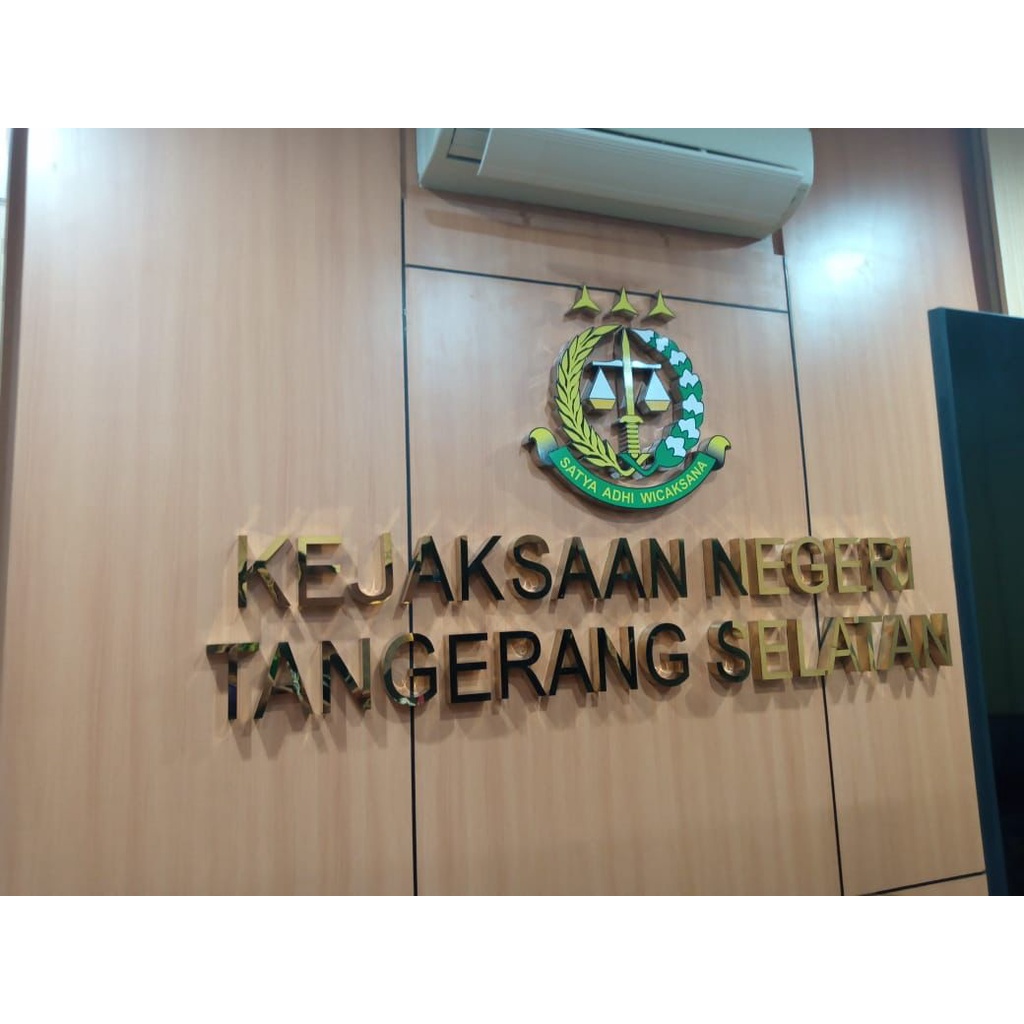 Jual Huruf Timbul Stainless / Huruf Timbul Galvanis | Shopee Indonesia