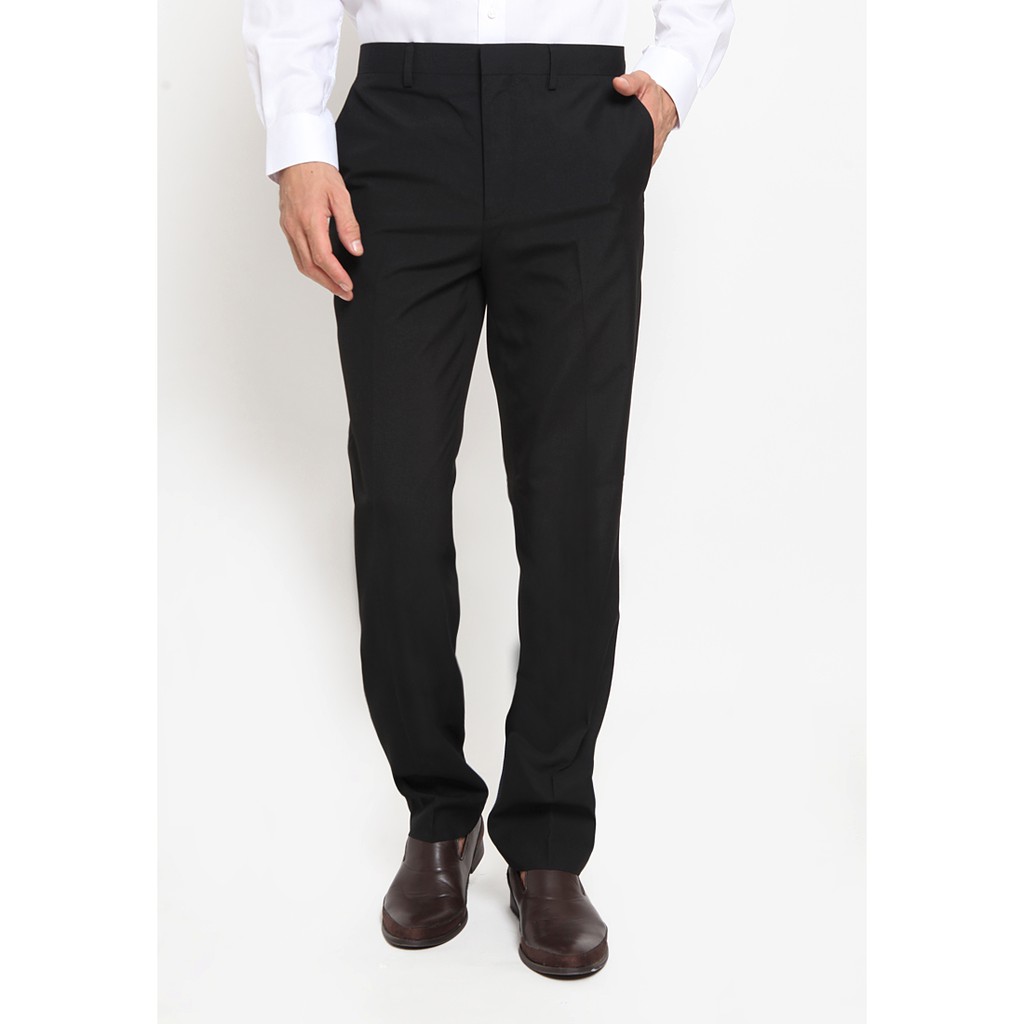 Jual The Executive Regular Long Pants 1-LPRBSC519O051 Black | Shopee ...