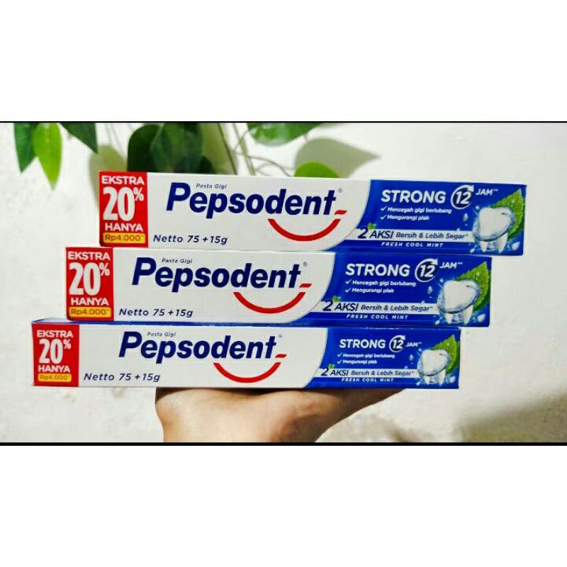 Jual Pepsodent 75+15 (2pcs) | Shopee Indonesia