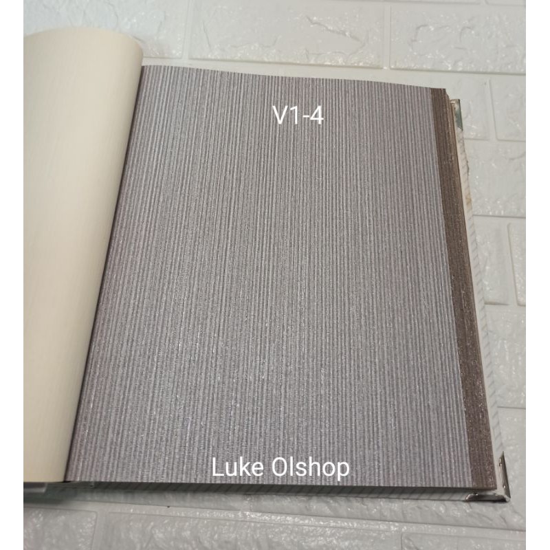 Jual Wallpaper Dinding Abu Polos Tekstur Garis | Shopee Indonesia