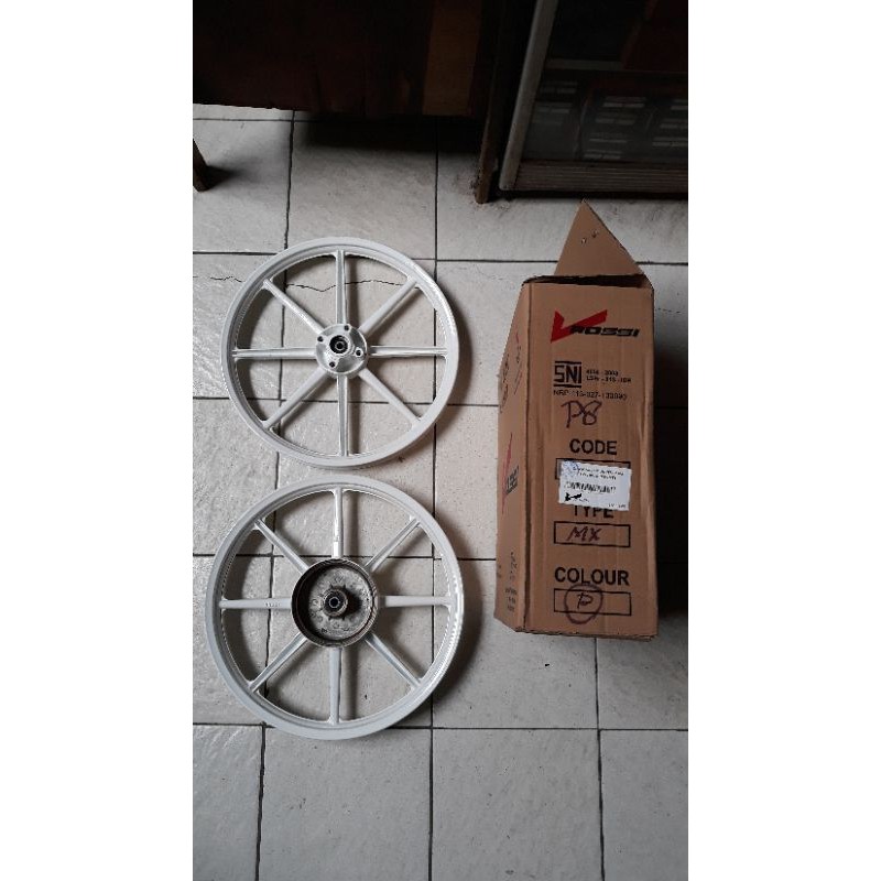 Jual VELG RACING MX OLD JUPITER BURHAN VEGA NEW ZR RR Z1 PUTIH PALANG 8 ...