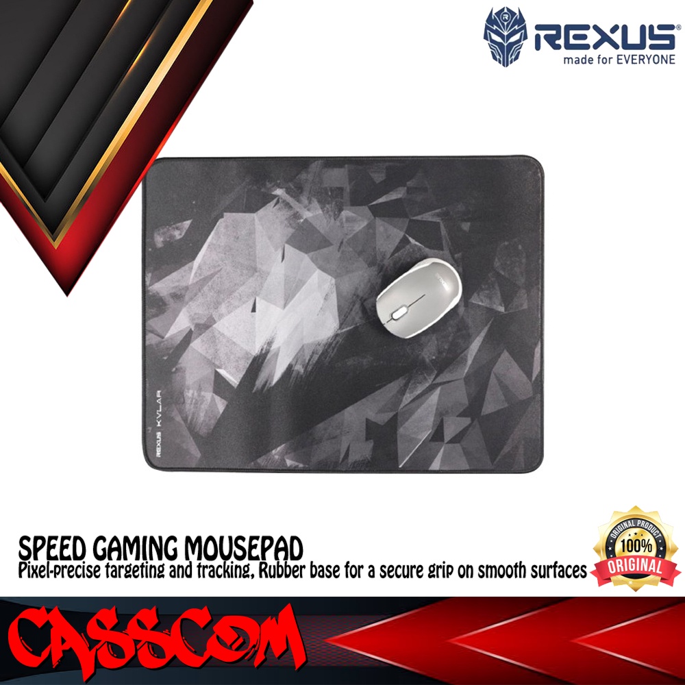 Jual Rexus Mousepad Gaming Kvlar T7 Speed Edition L | Shopee Indonesia
