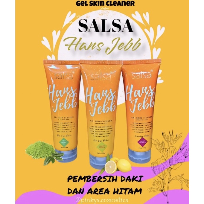 Jual SALSA HANS JEBB GEL SKIN CLEANER 110g | Shopee Indonesia