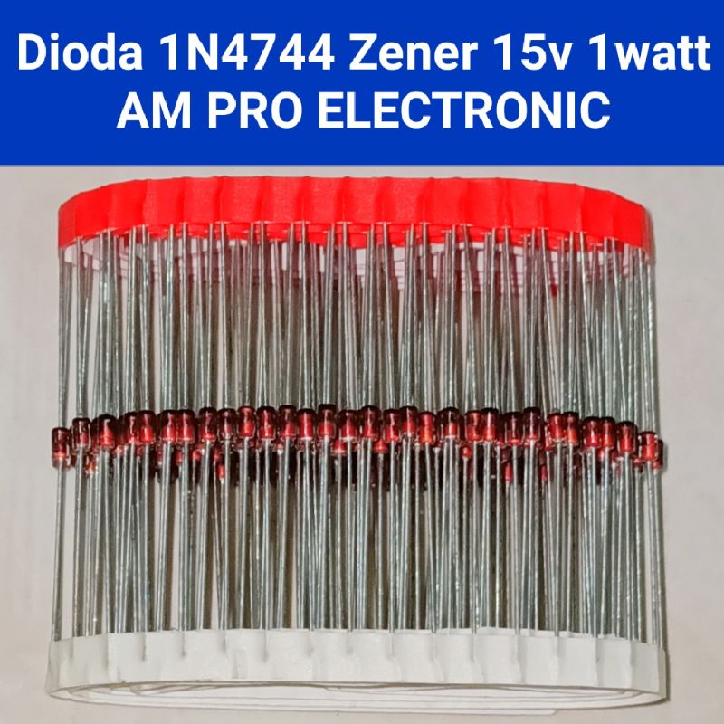 Jual Dioda Zener 15v 1watt Zener Diode 1N4744 | Shopee Indonesia