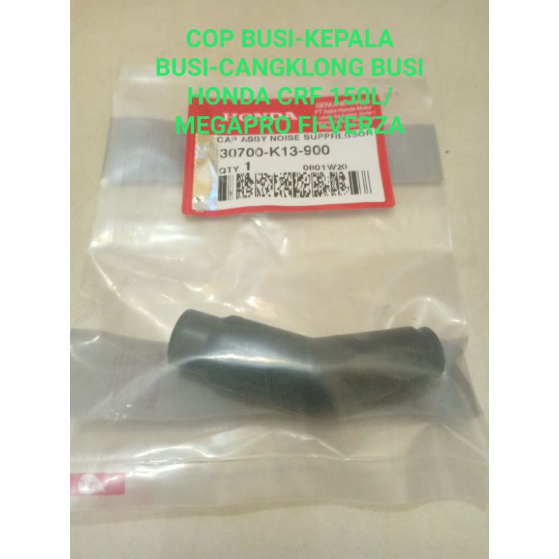 Jual COP BUSI-KEPALA BUSI-CANGKLONG BUSI HONDA CRF 150L-VERZA-MEGAPRO ...