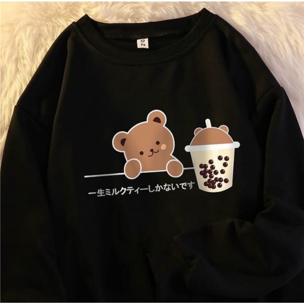 Jual Sweater Lucu Wanita Little Boba Bear - Produk Terbaru | Shopee ...