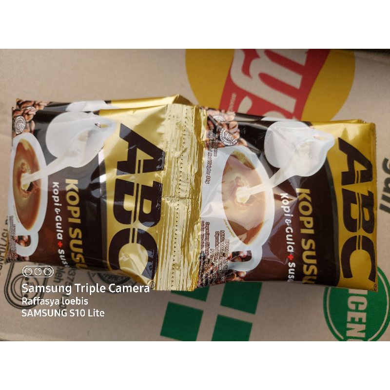 Jual kopi abc susu 1 renceng isi 10pcs | Shopee Indonesia