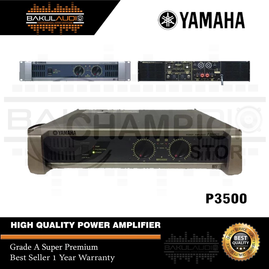 Jual Power Amplifier Yamaha P3500 Grade A | Shopee Indonesia