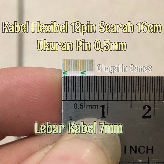 Jual Kabel Flexibel 13 Pin Halus Searah Panjang Sesuai Varian - Ukuran ...