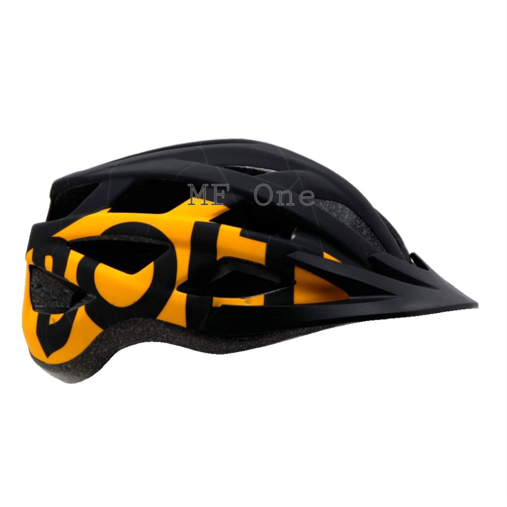Jual Helm Polygon Bolt Matt Black Orange - Hitam Doff Orange Murah ...