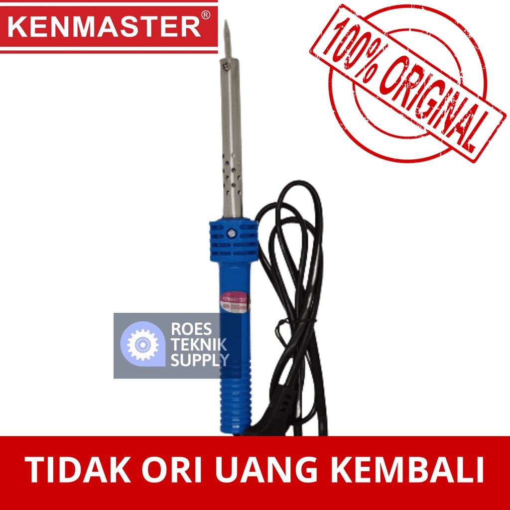 Jual Soldering Iron Solder Timah 40W KENMASTER Original Cepat Panas ...