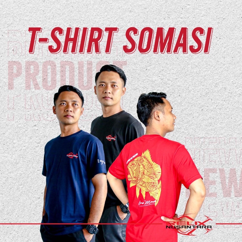 Jual T-shirt relix nusantara somasi | bobara,, jersey lengan pendek ...