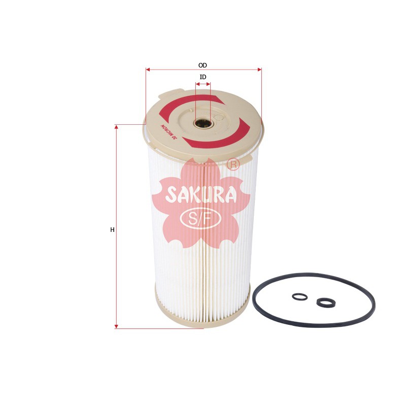 Jual Sakura Water Separator Filter Solar SF-1912-30 Racor E/T Plastic ...