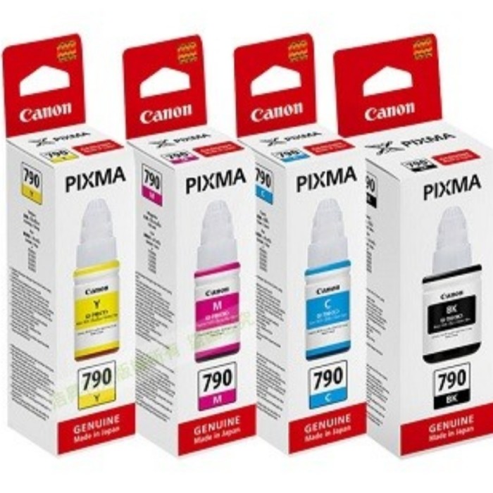 Jual Tinta Canon PIXMA GI-790 Original -G1010/G2010/G3010 | Shopee ...