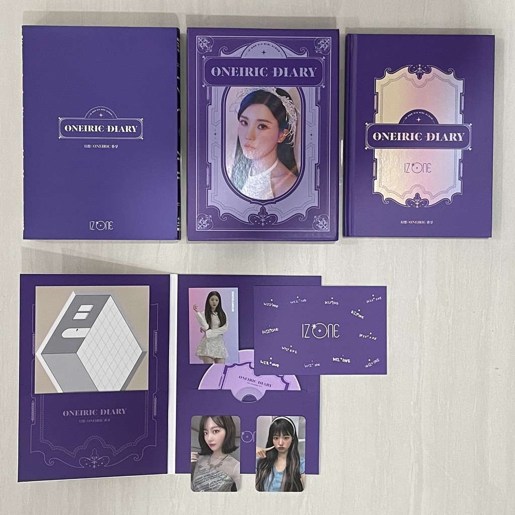 Jual IZ*ONE Oneiric Diary Ver Sakura Wonyoung Photocard Eunbi Sleeve Cover FULL SET Izone ...