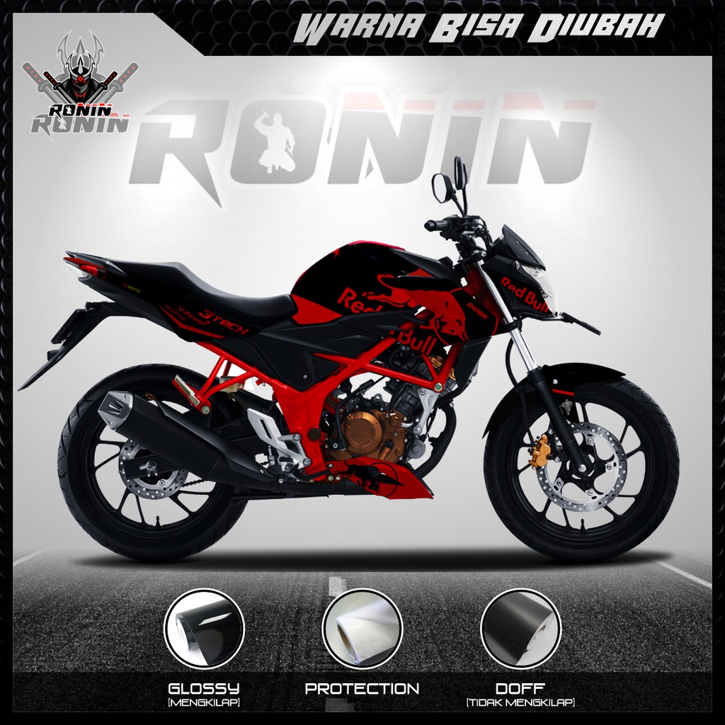 Jual Sticker Decal CB 150R, CB 150R V2, CB 150 R (Motif RedBull ...