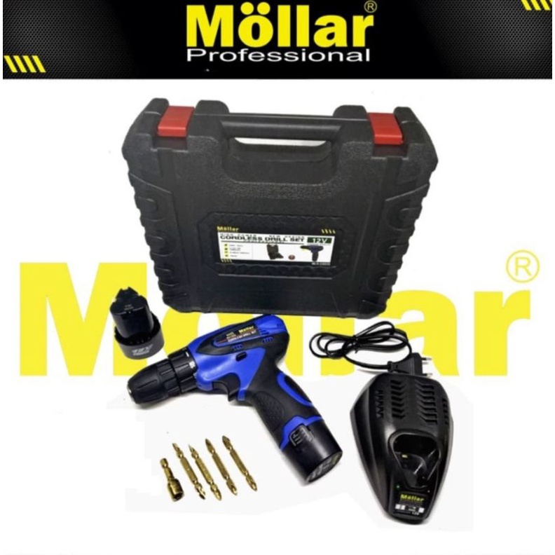 Jual Mesin Bor Cas Charger 12V CDD35 Mollar - MOLLAR CDD35 Mesin Bor ...