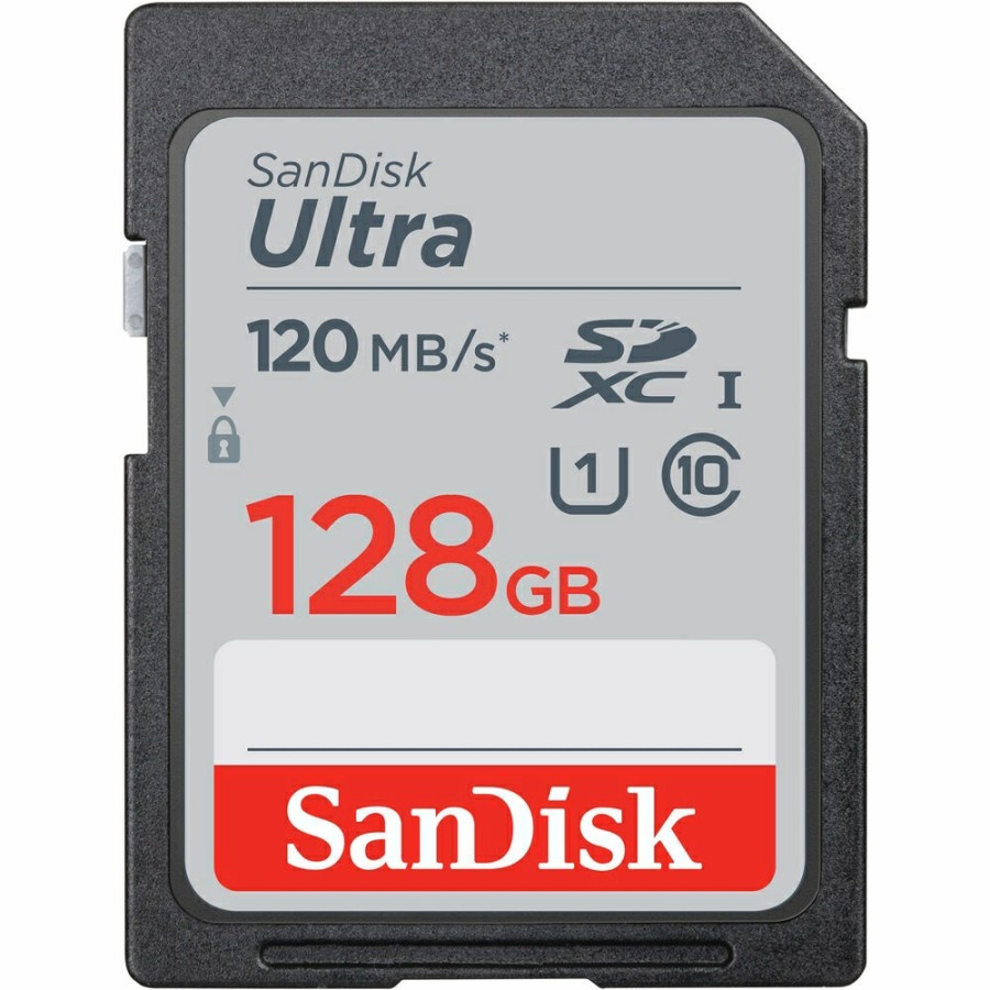 Jual SANDISK SDCARD ULTRA 128GB 120MB/S - SD CARD 128 GB 120 MBPS ...