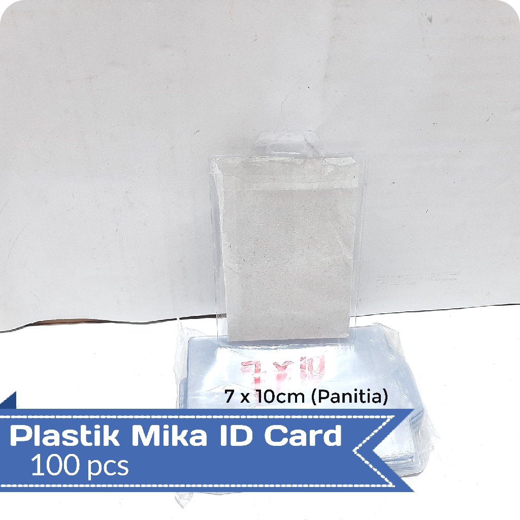 Jual Plastik Mika Name Tag ID Card 100pcs | Shopee Indonesia
