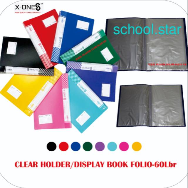 Jual CLEAR HOLDER FOLIO ISI 60 LEMBAR / DOCUMENT KEEPER F4 60 LEMBAR ...