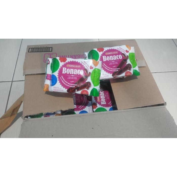 Jual KHONG GUAN BONACO WAFER STICK COKLAT 42 GRAM 1 KARTON ISI 40 PACK ...
