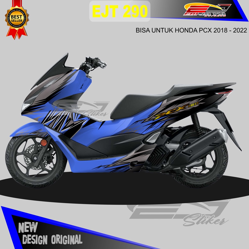 Jual DECALL STIKER PCX NEW DESIGN / STIKER VARIASI MOTOR PCX TERBARU ...