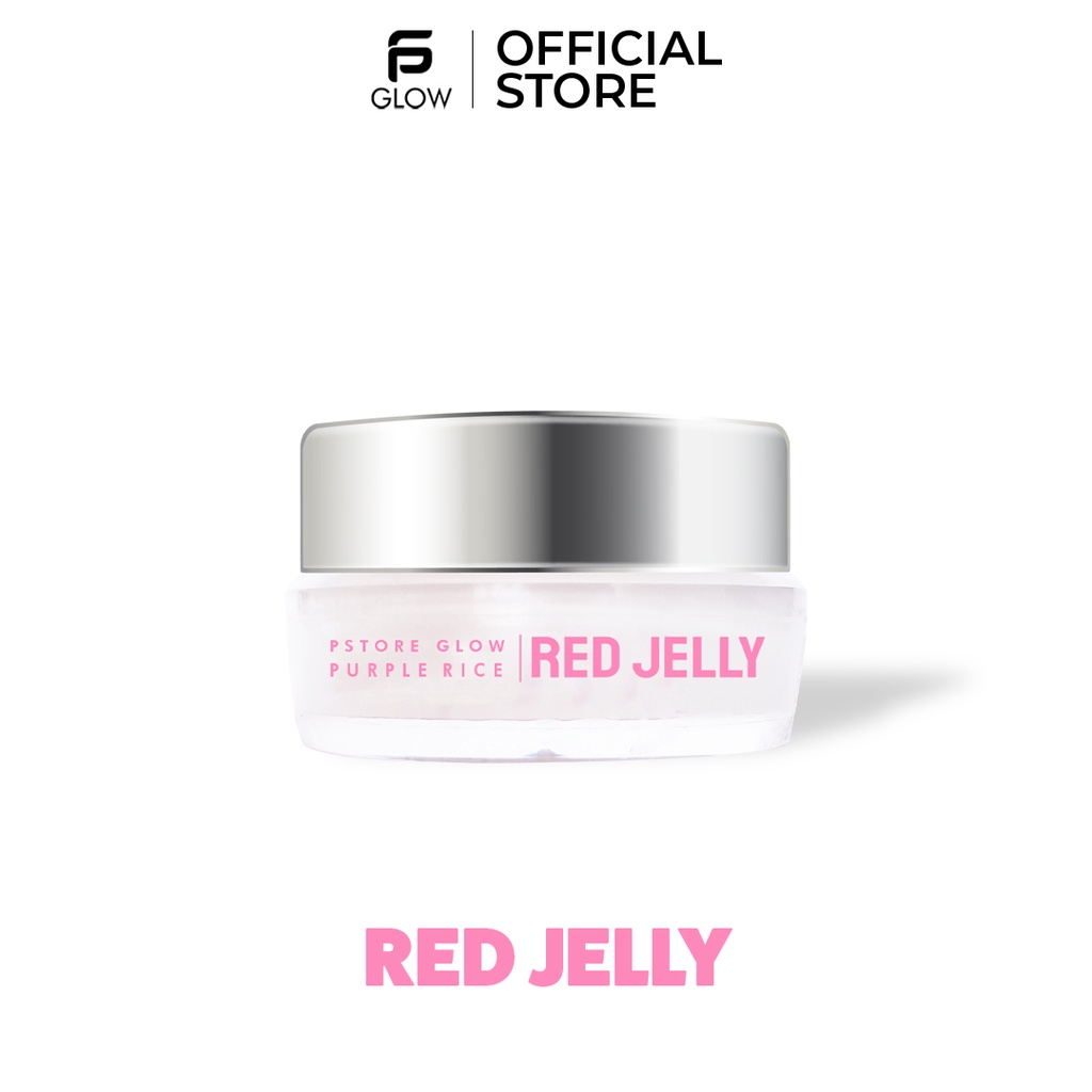 Jual Pstore Glow Brightening Red Jelly Sleeping Mask with Purple Rice ...