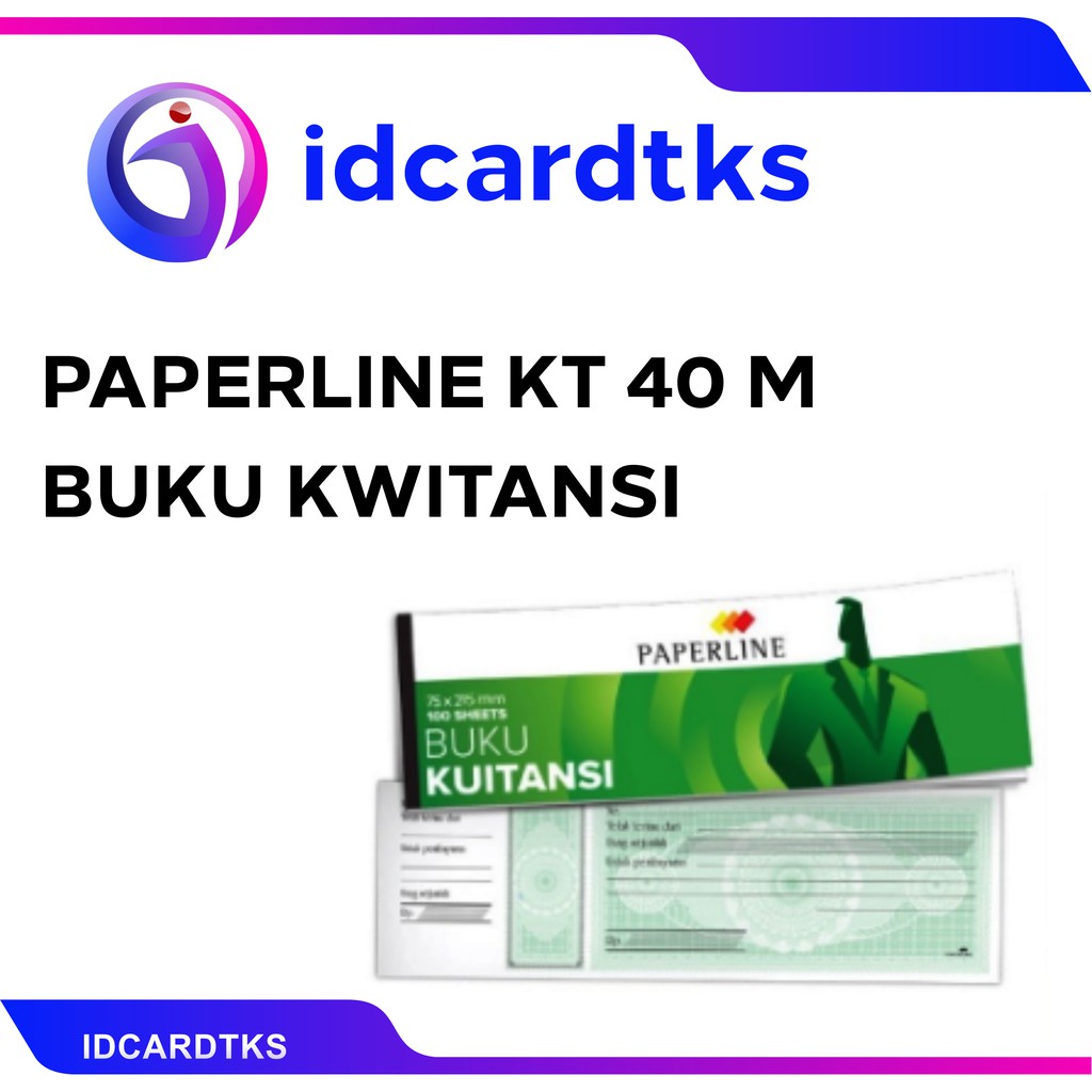 Jual PAPERLINE KT 40 M BUKU KWITANSI | Shopee Indonesia
