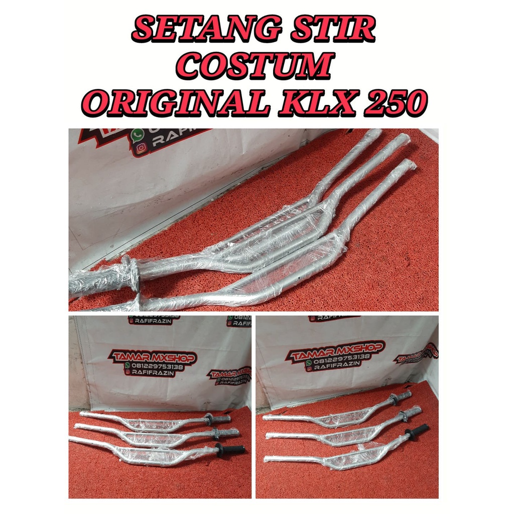 Jual SETANG MOTOR VARIASI BISA UNTUK COSTUM ORIGINAL KLX 250 | Shopee ...