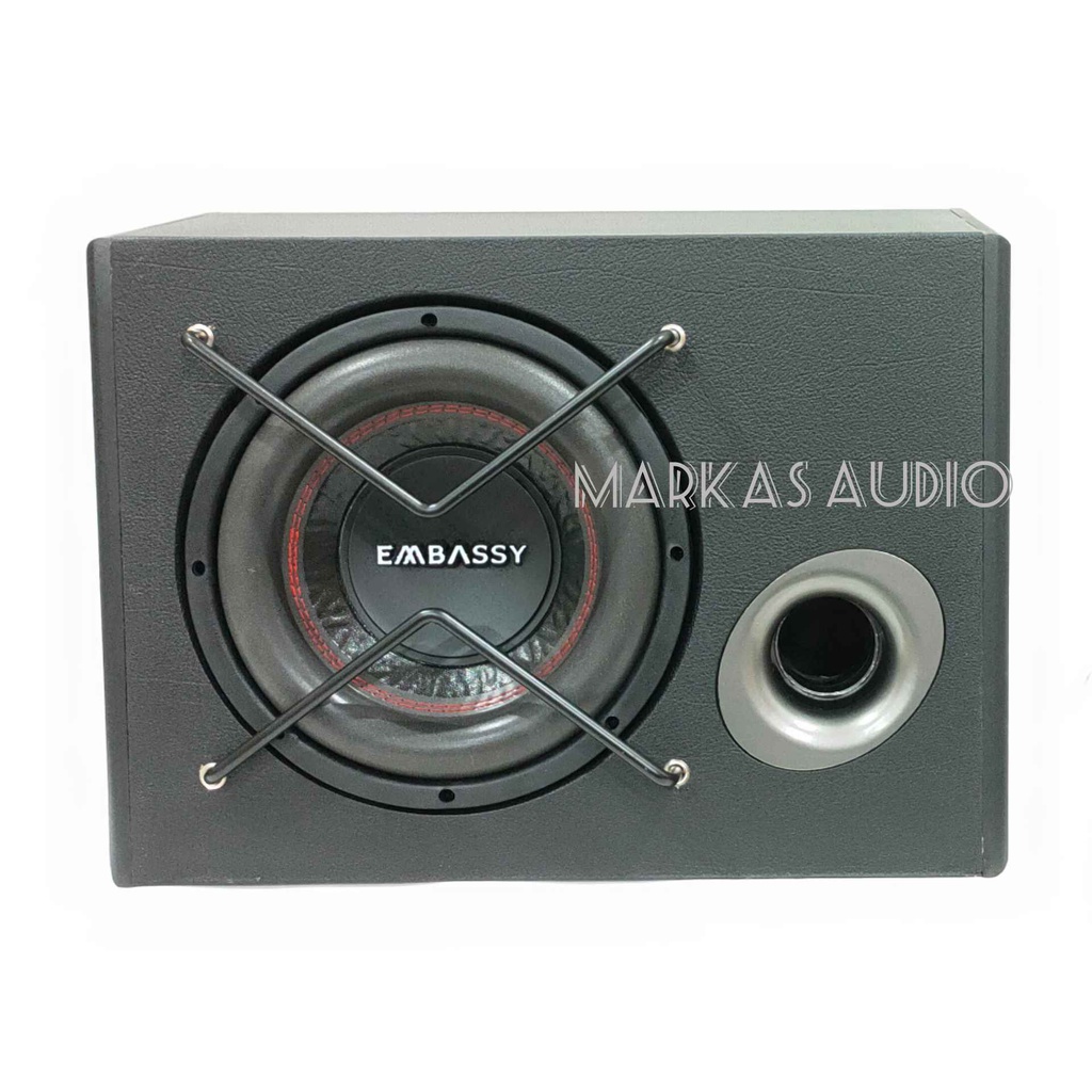 Jual Subwoofer Aktif 10 inch BASSBOX Embassy Trojan EMS-10 | Shopee ...