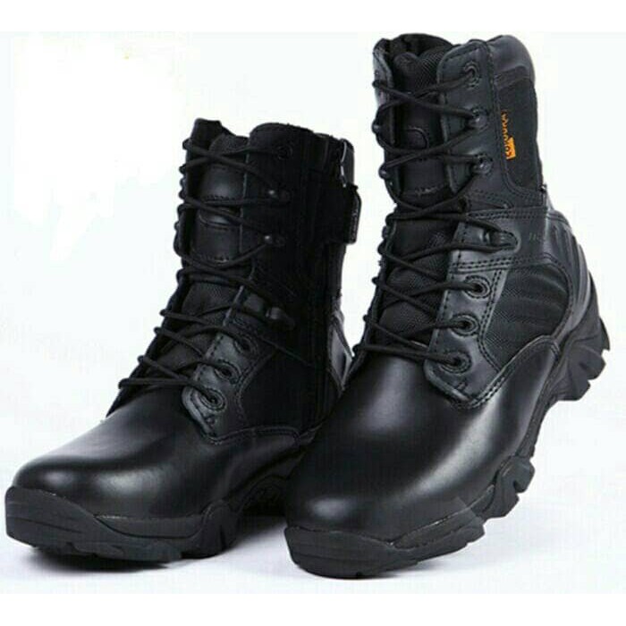 Jual sepatu delta tactical hitam & gurun | Shopee Indonesia