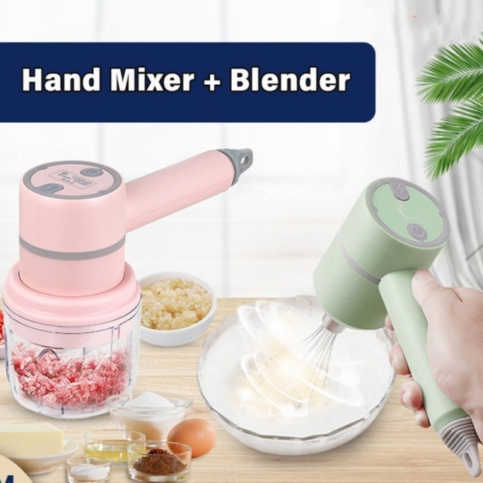 Jual Hand Mixer 3 in 1 Complete Set | Shopee Indonesia